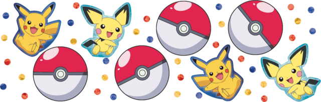 Pokemon Core Birthday Party Confetti | Party City