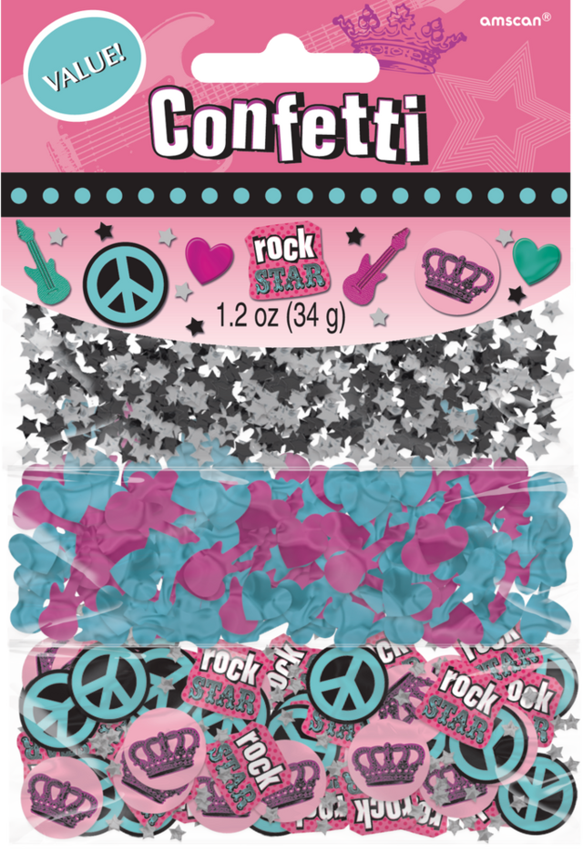 Rocker Princess Value Pack Confetti | Party City