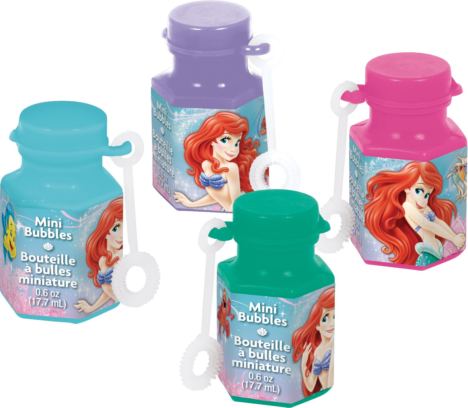 Ariel Mini Bubbles, 12-pk | Party City