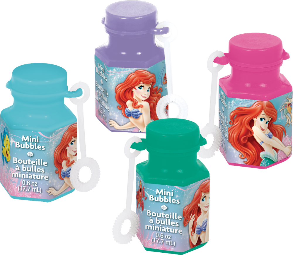 Ariel Mini Bubbles, 12-pk | Party City