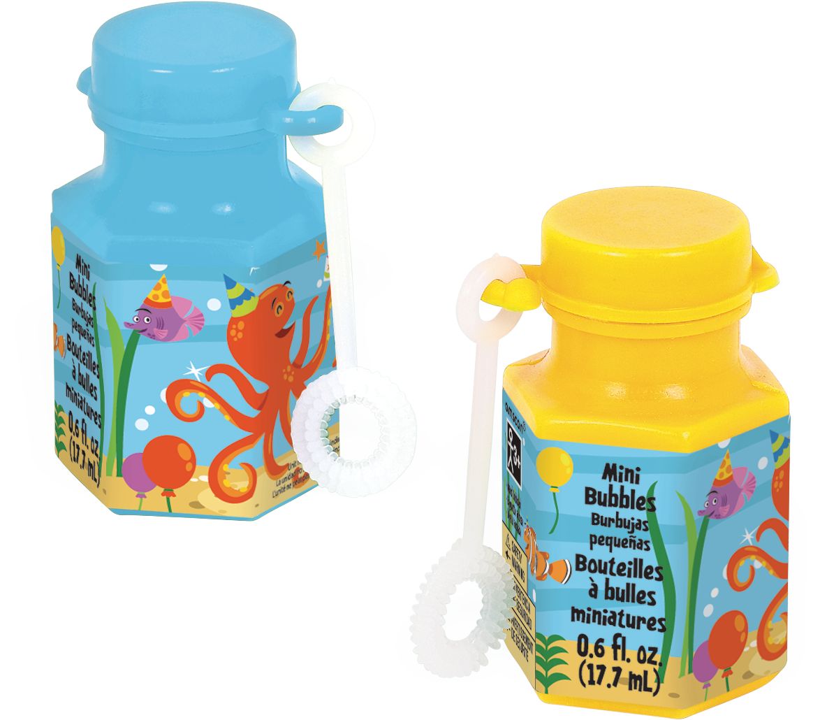 Under the Sea Mini Bubbles, 12-pk | Party City