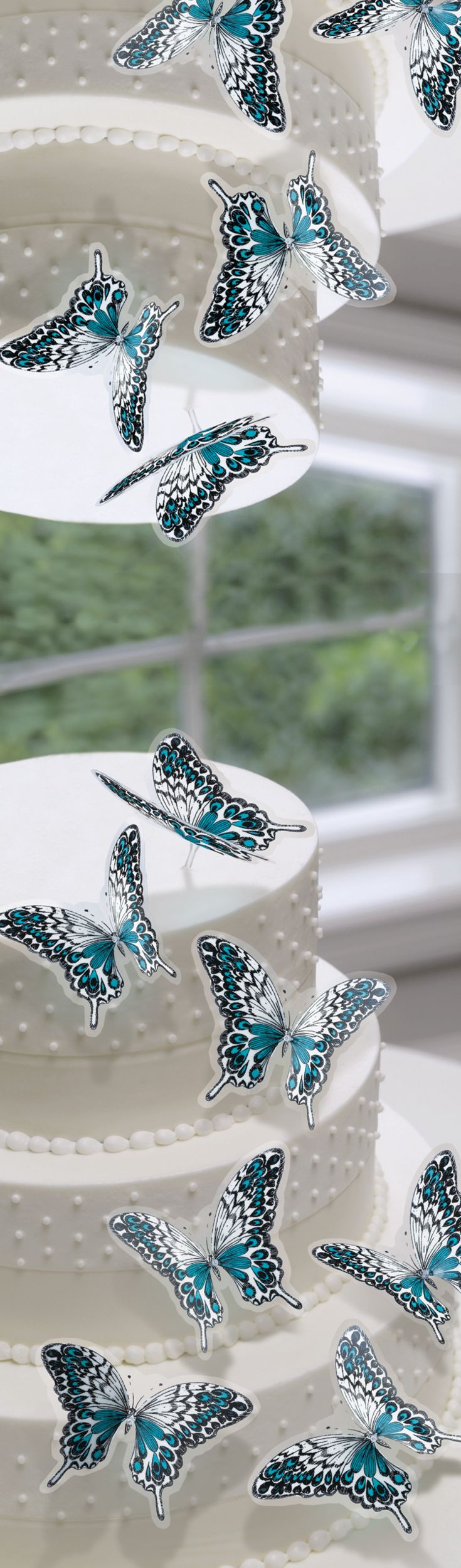 Acetate Butterfly Picks, 18-ct | Party City