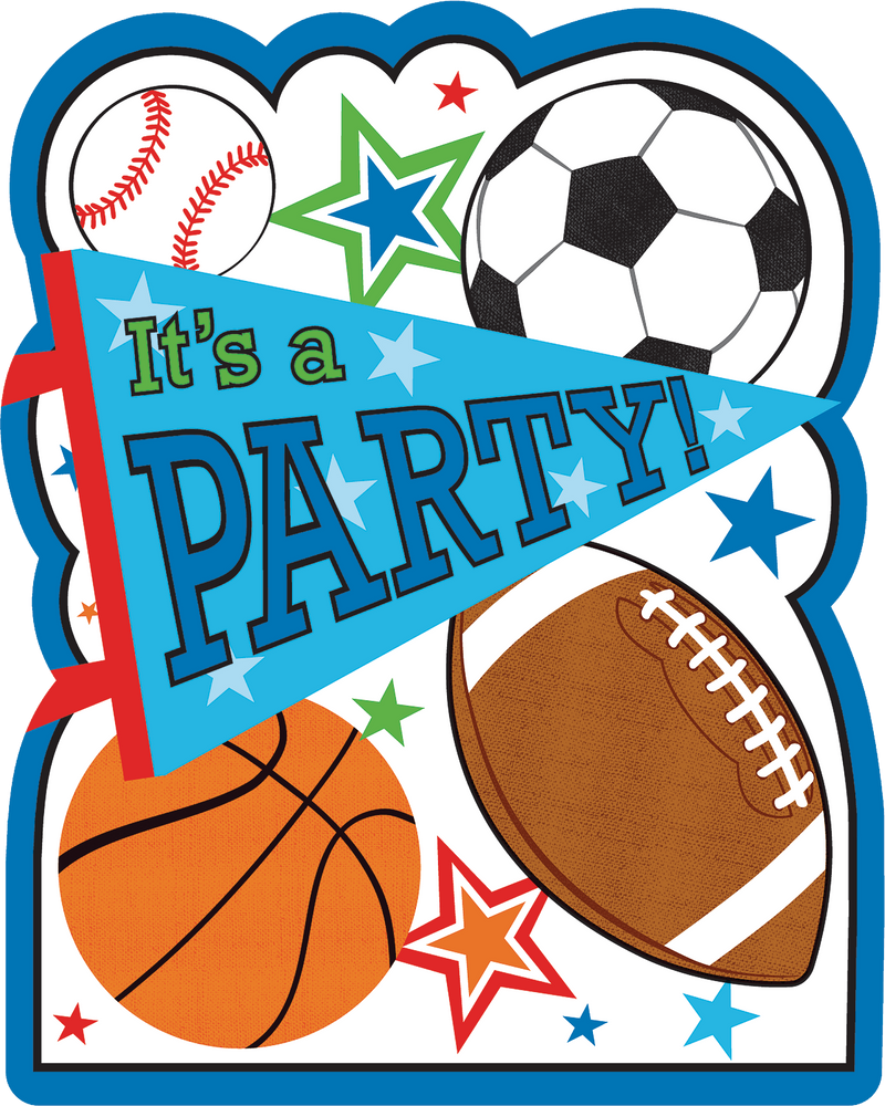 Sport Party Postcard Invitation | Canadian Tire