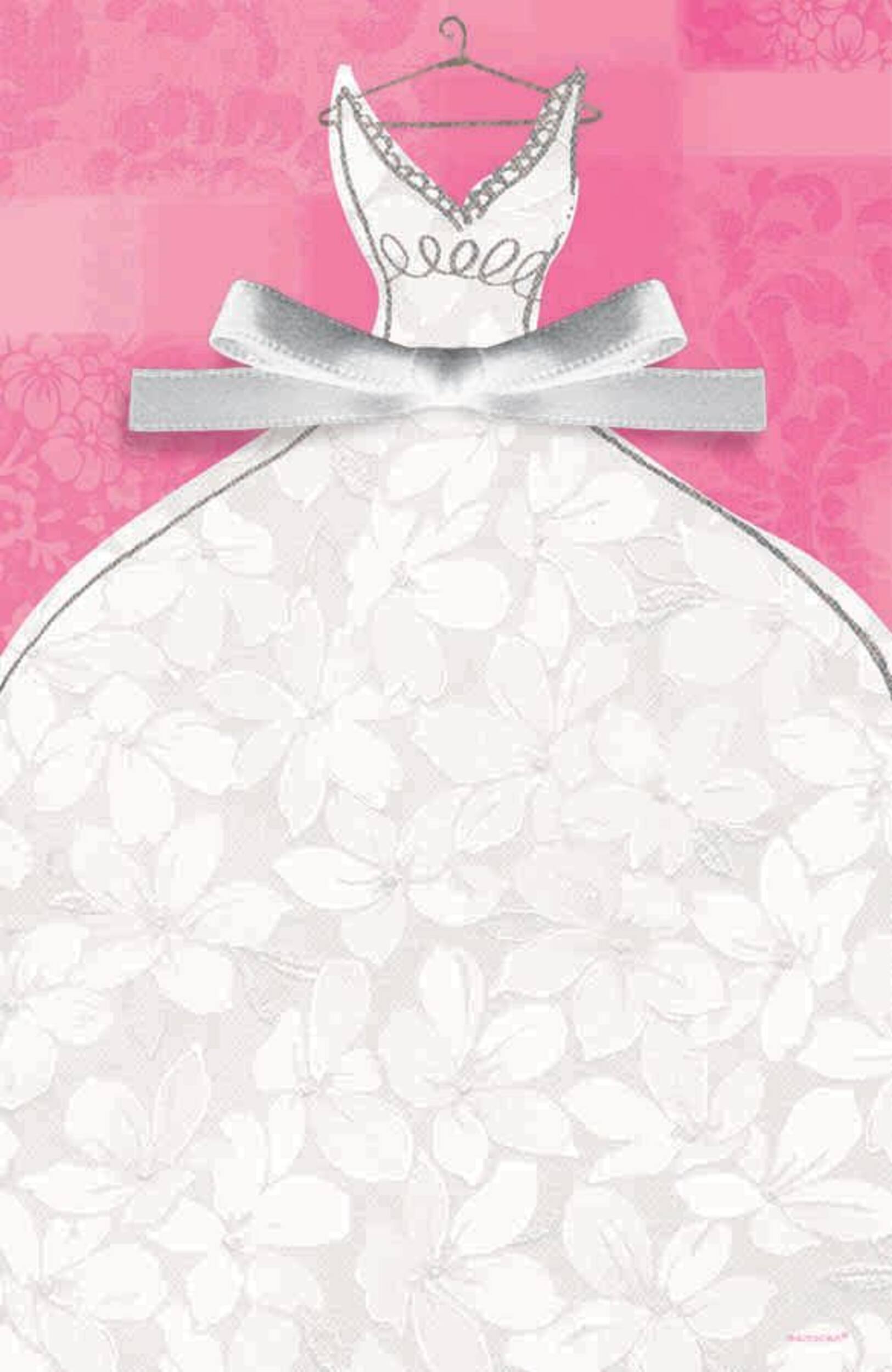 Printable Bridal Gown Invitations, 12-pk | Party City