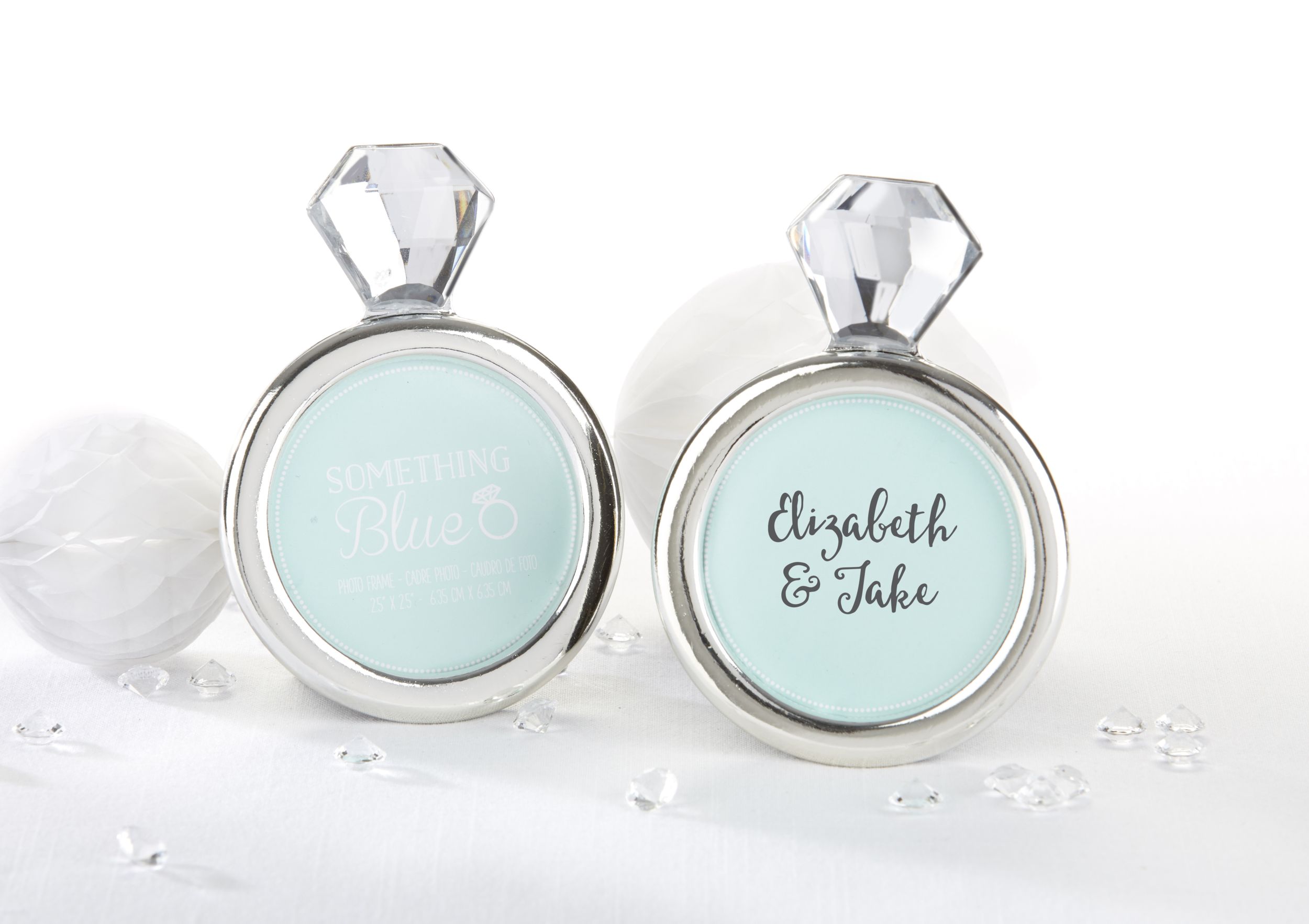 Ring Shaped Something Blue Frame | Party City