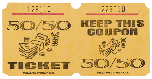 50/50 Tickets | Party City