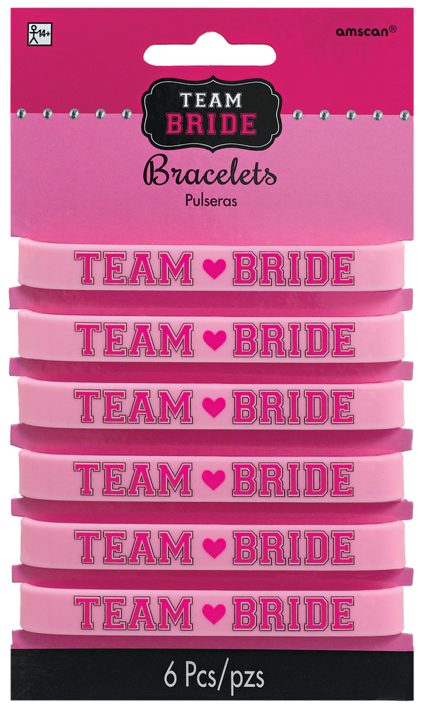 Team Bride Wristbands, 6-ct | Canadian Tire