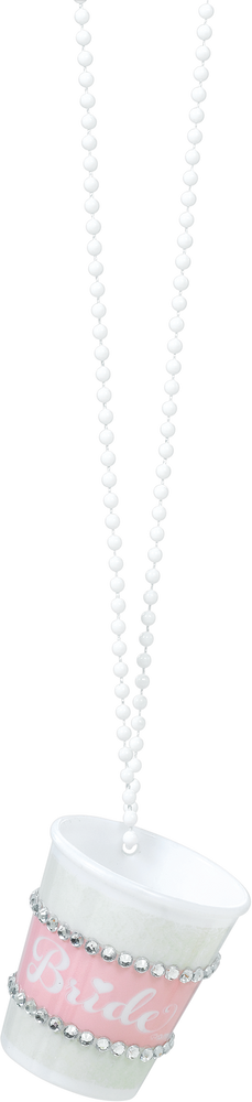 Elegant Bride Shot Glass Necklace | Party City