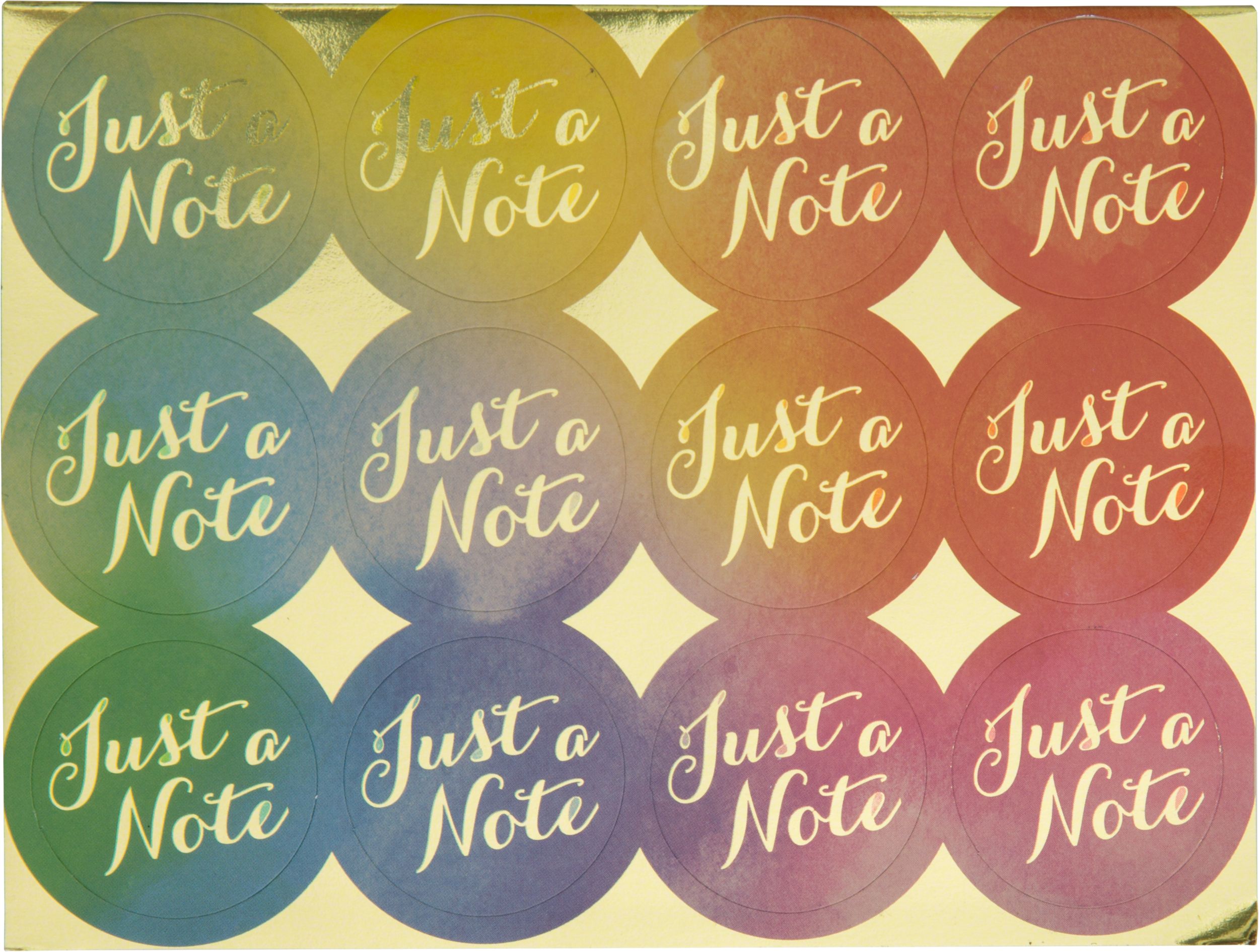 Metallic Rainbow Watercolour Note Cards, 20-pk | Party City
