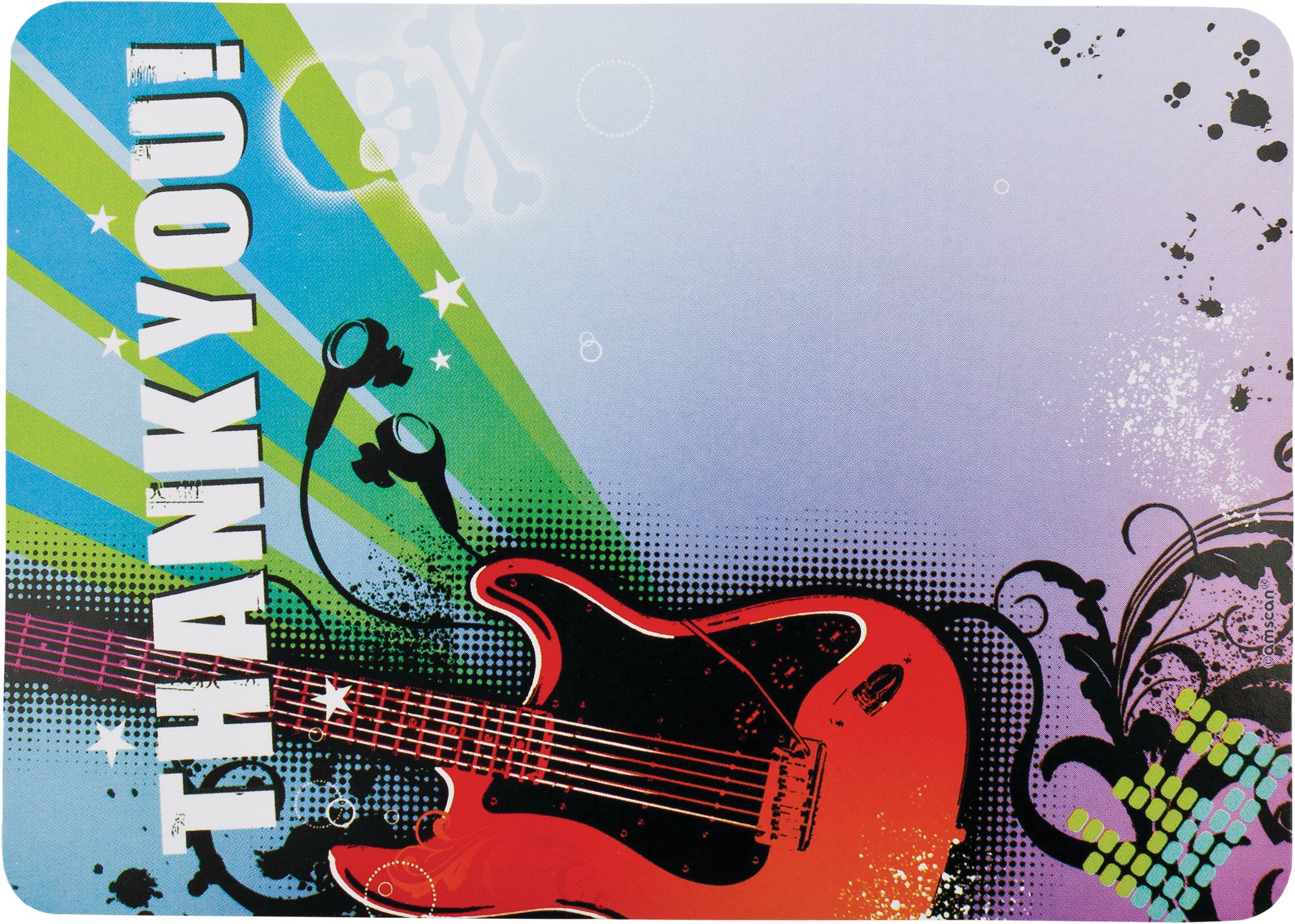 Rock Star Thank You Notes, 20-pk | Party City