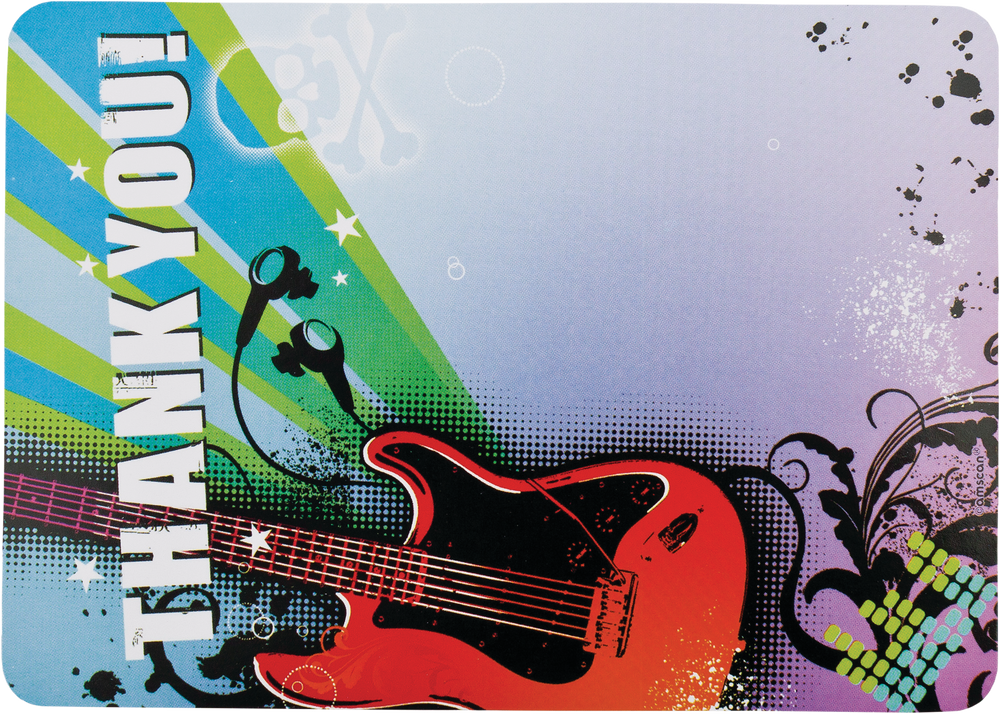 Rock Star Thank You Notes, 20-pk | Party City