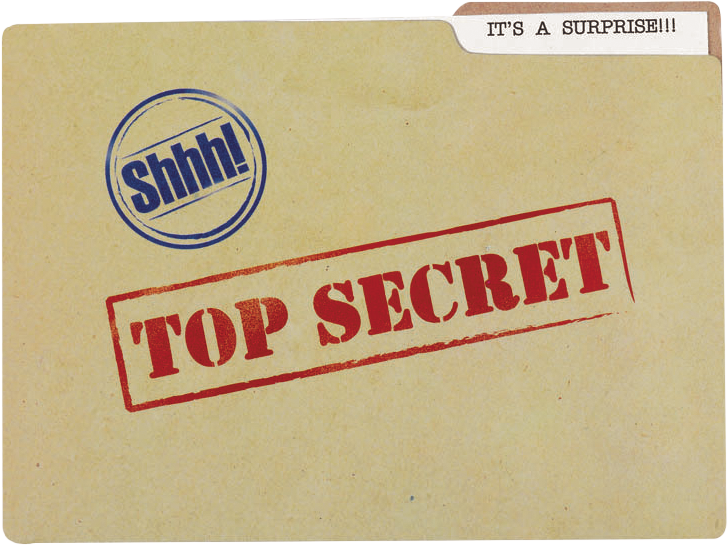 Jumbo Top Secret Invitation, 8-pk | Party City