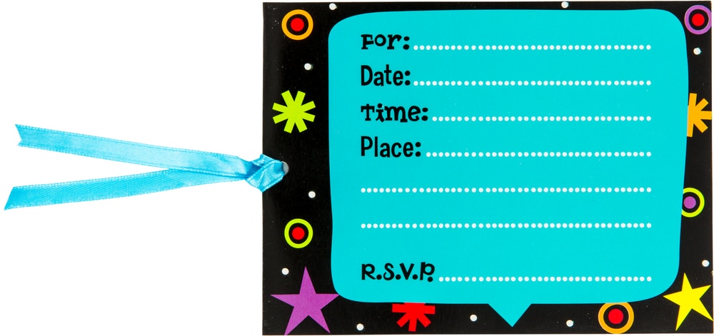 Large Super Secret Party Invitations, 8-pk | Party City