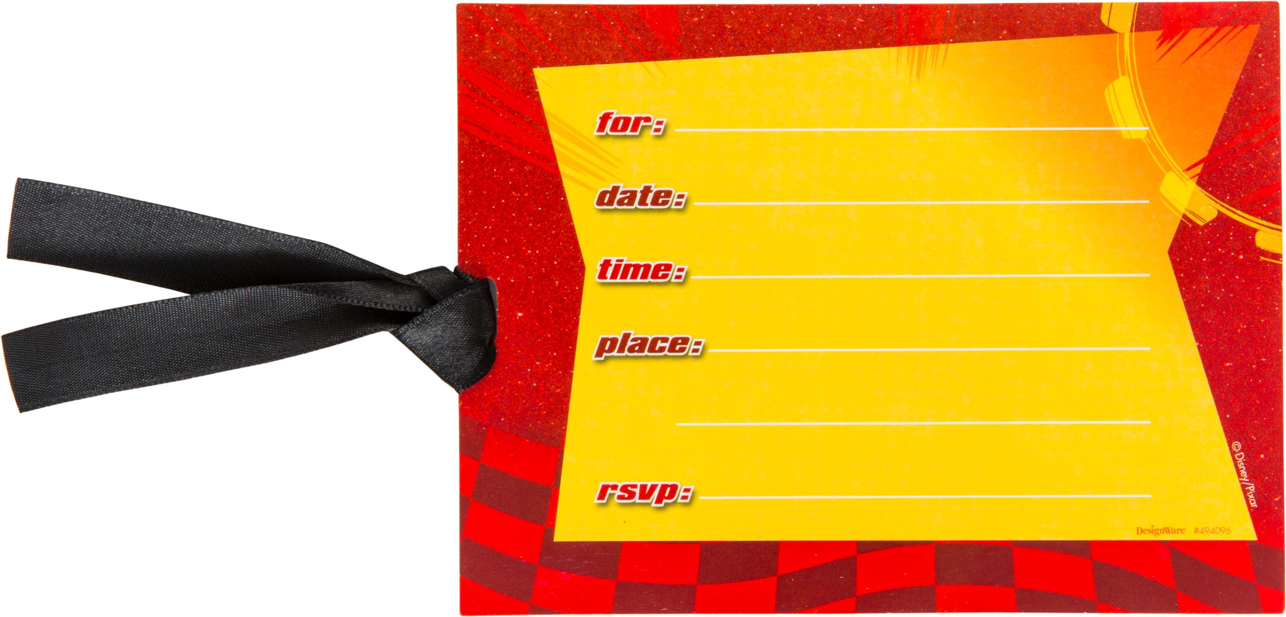 Large Cars Invitations, 8-pk | Party City