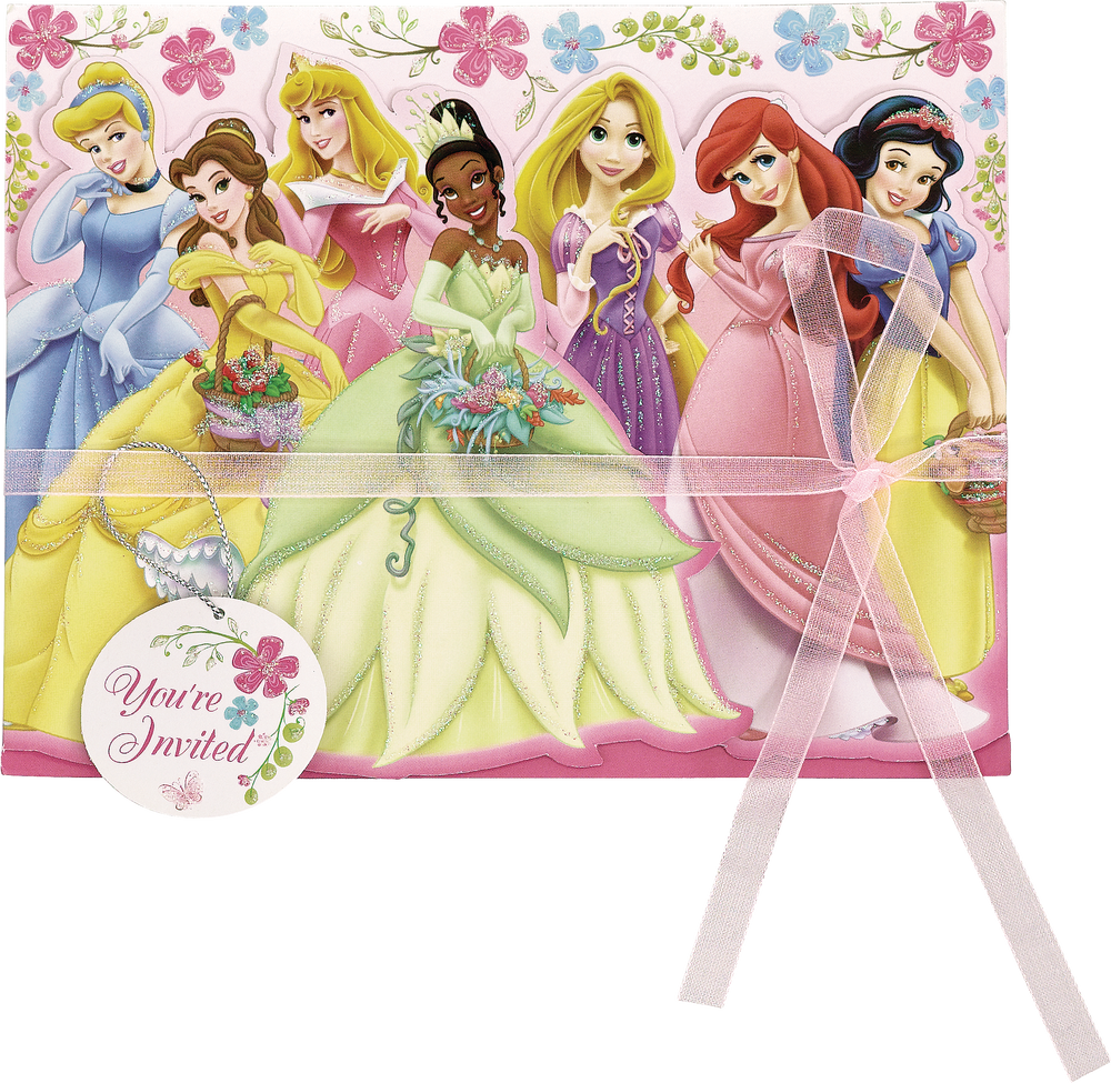 Large Disney Princess Invitations, 8-pk | Party City
