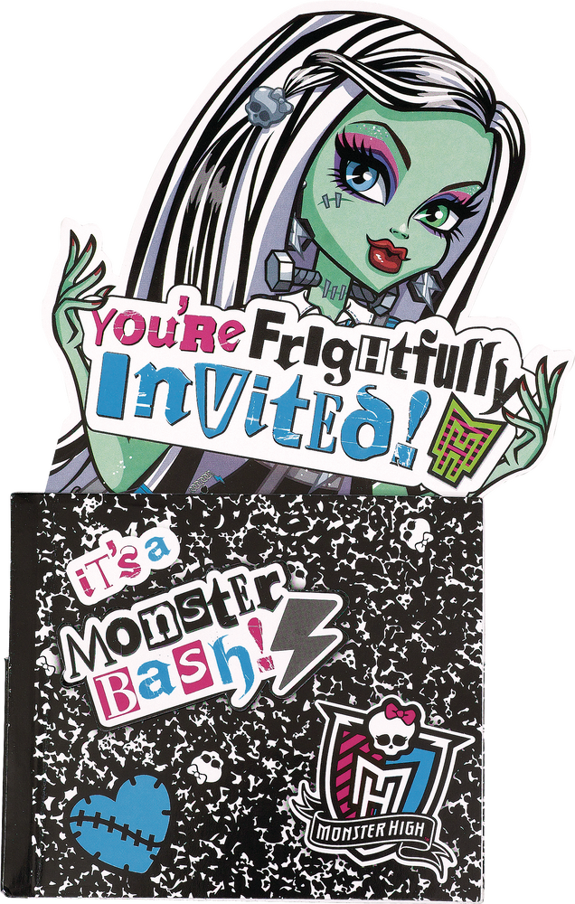 Large Monster High Invitations, 8-pk | Party City