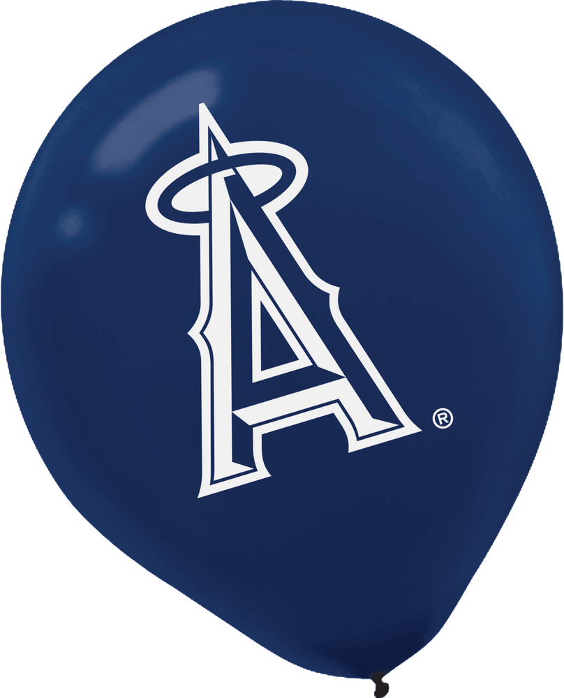 Los Angeles Angels Balloons, 6-pk | Party City