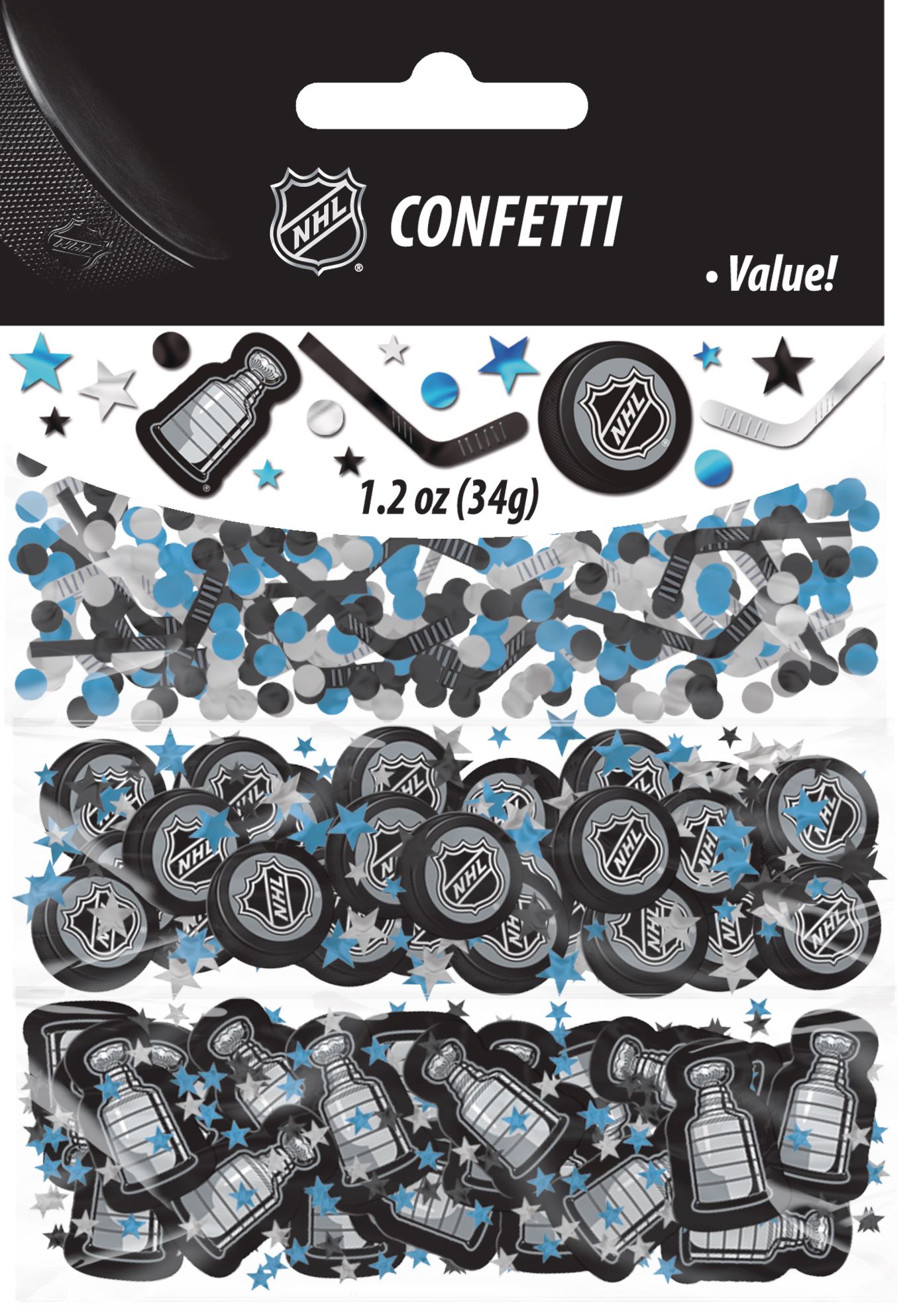 National Hockey League NHL Stanley Cup Confetti Table Scatter ...