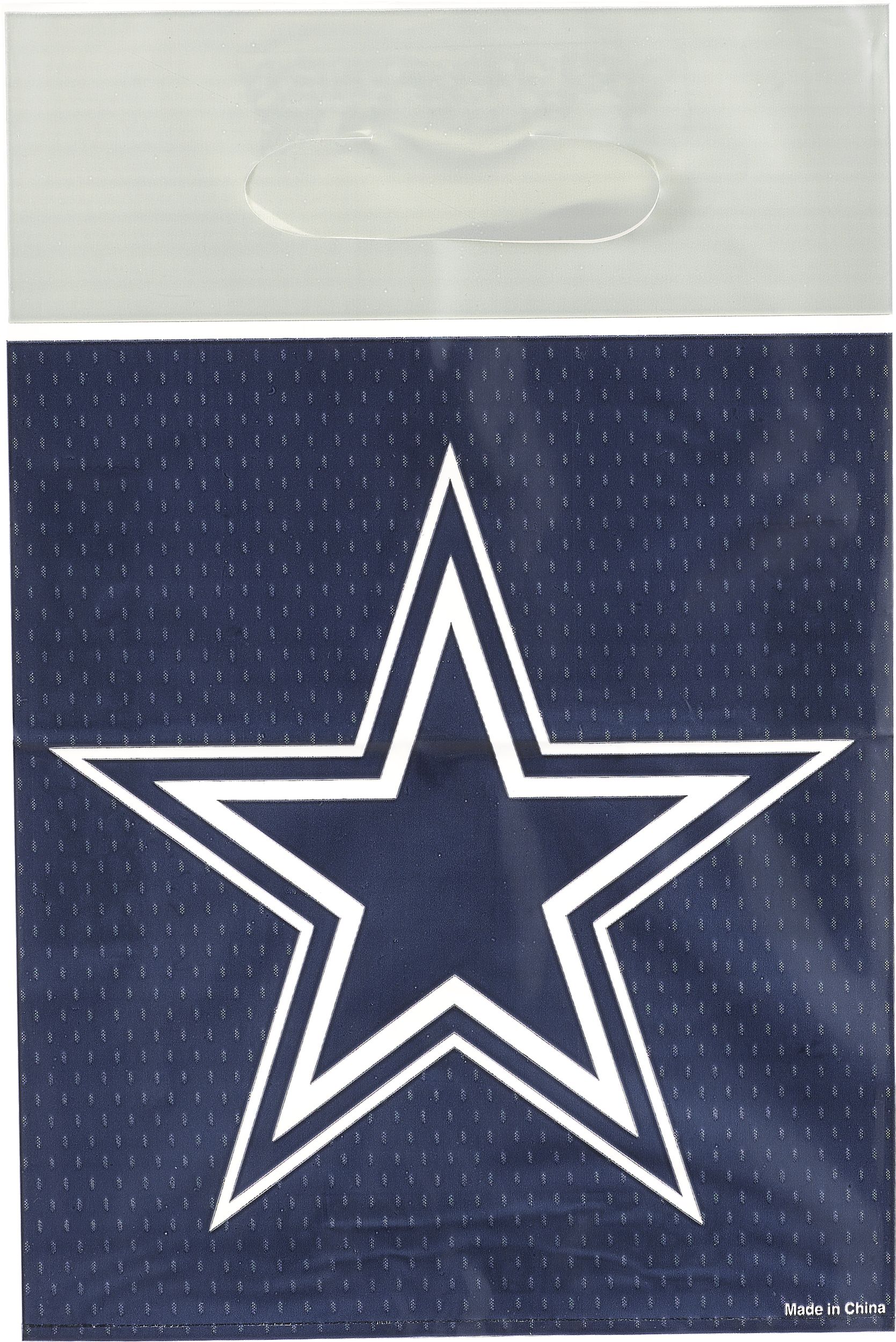 Dallas Cowboys Favour Bags, 8-pk | Party City