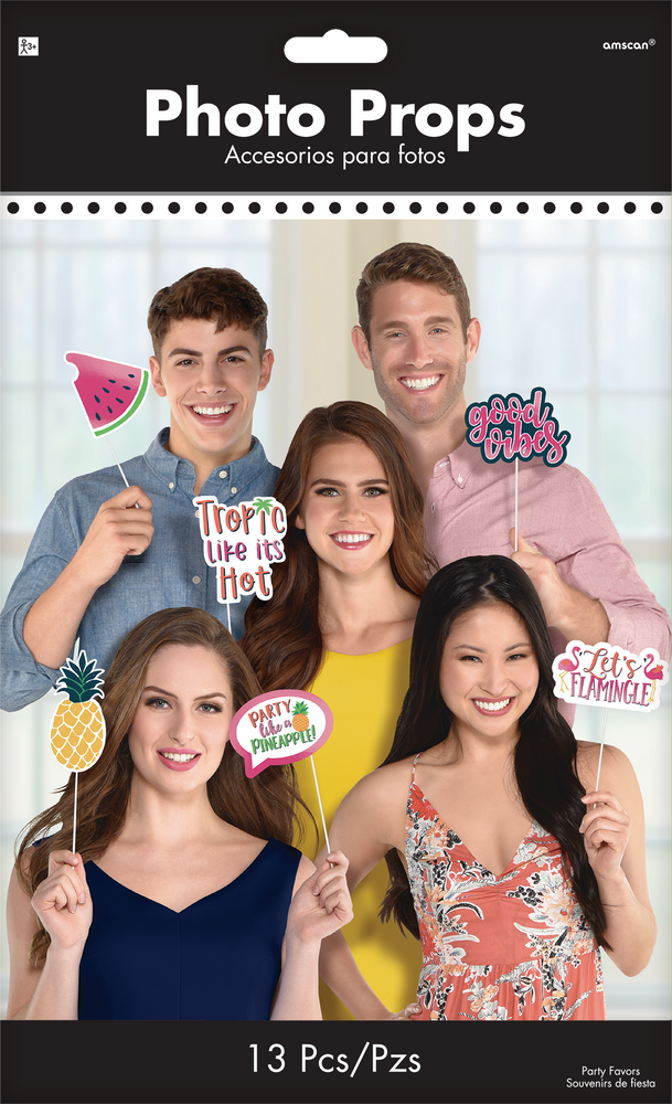 Trendy Tropical Photo Booth Props | Canadian Tire