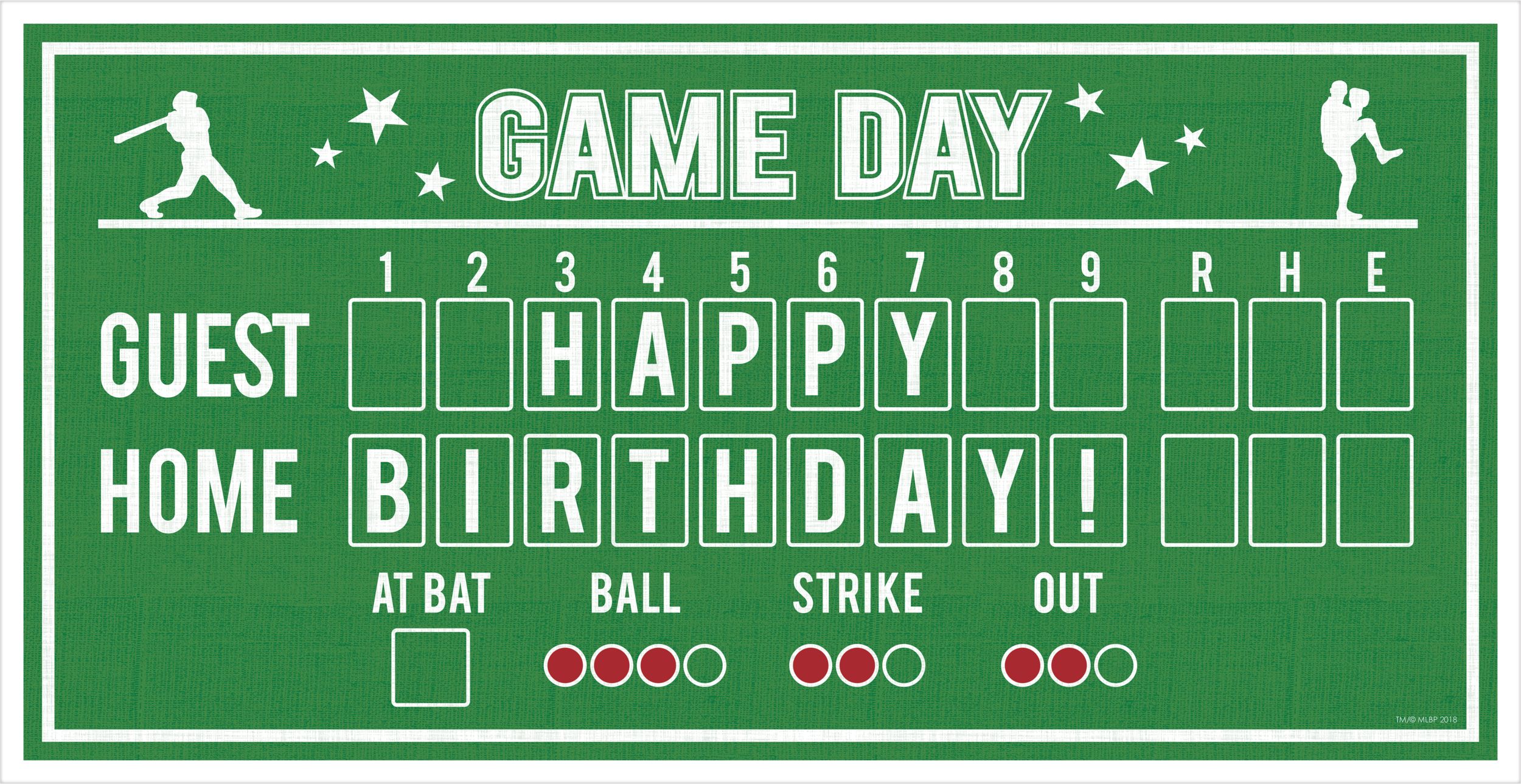 Baseball Buffet Decorating Kit, 13-pc | Party City
