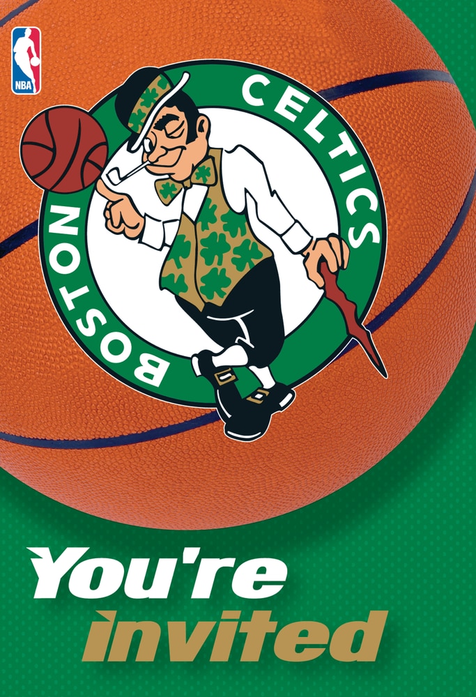 Boston Celtics Invitations and Thank You Notes, 8-pk | Canadian Tire