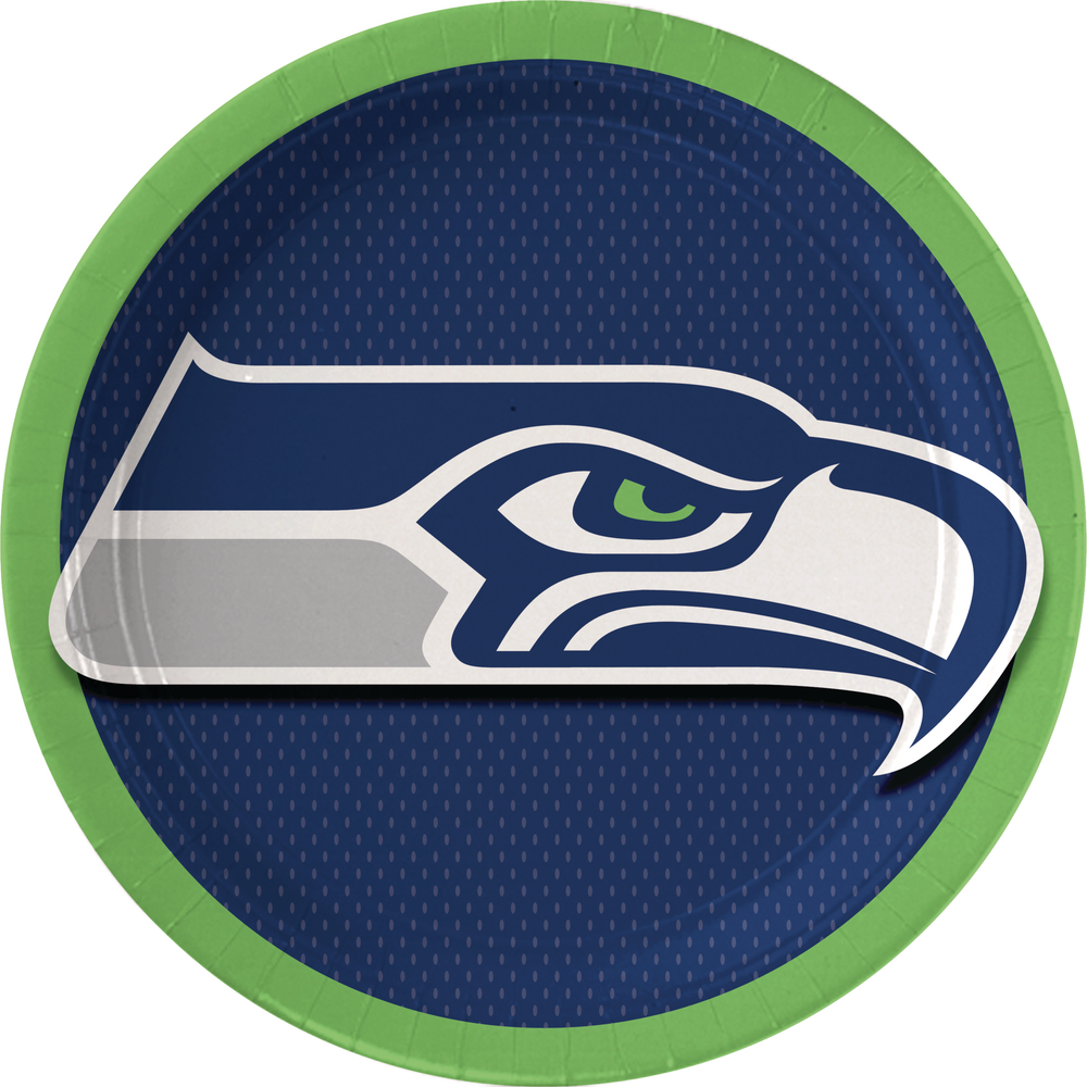 Seattle Seahawks Lunch Plates, 18-pk | Canadian Tire
