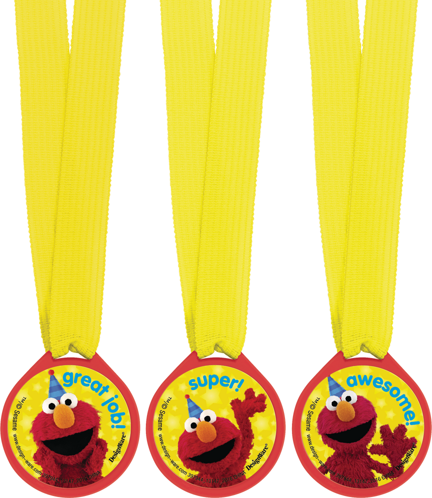Sesame Street Birthday Party Award Medals, 12-pk | Canadian Tire