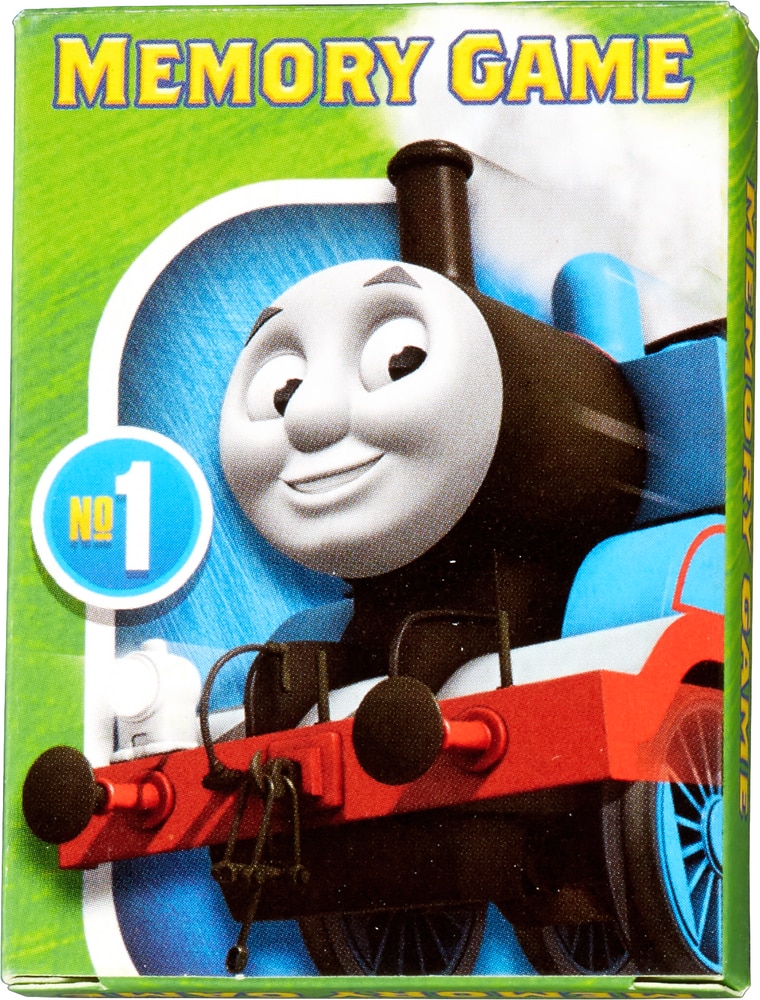 Thomas the Tank Engine Memory Match Games for Birthday Party Favours, 6 ...