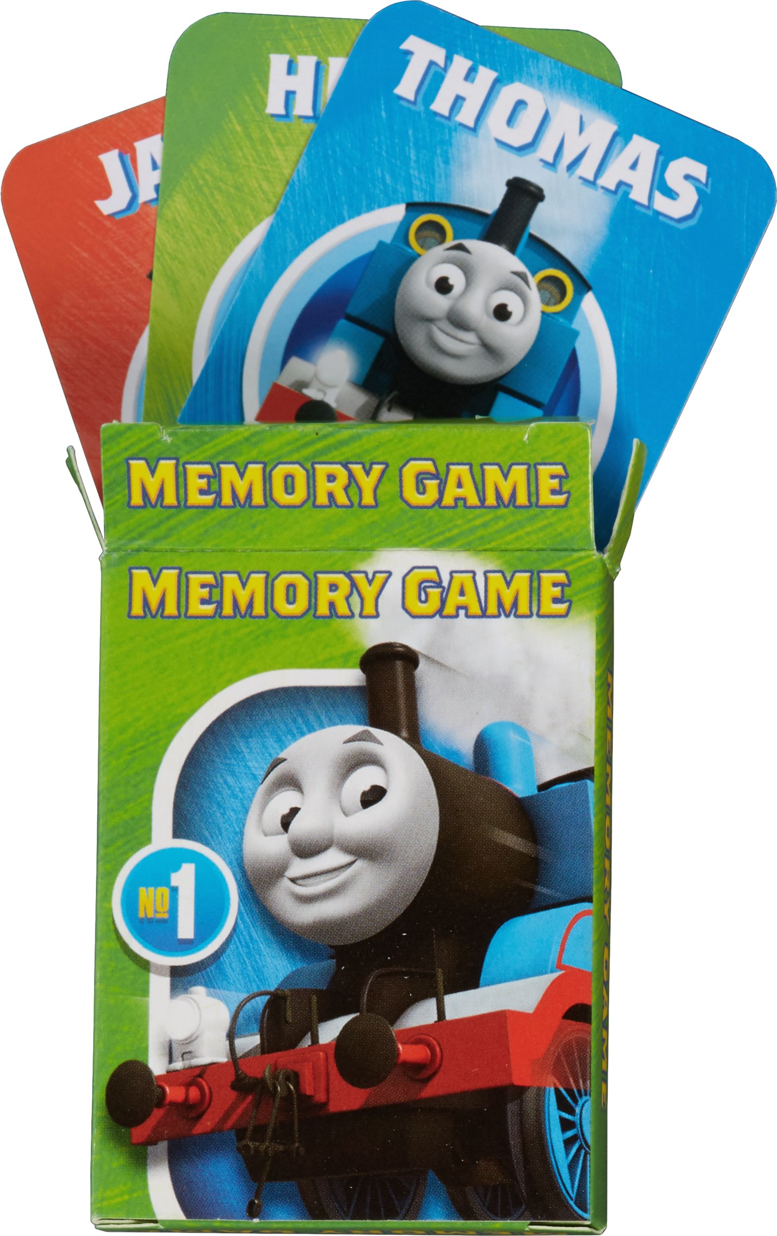 Thomas the Tank Engine Memory Match Games for Birthday Party Favours, 6 ...