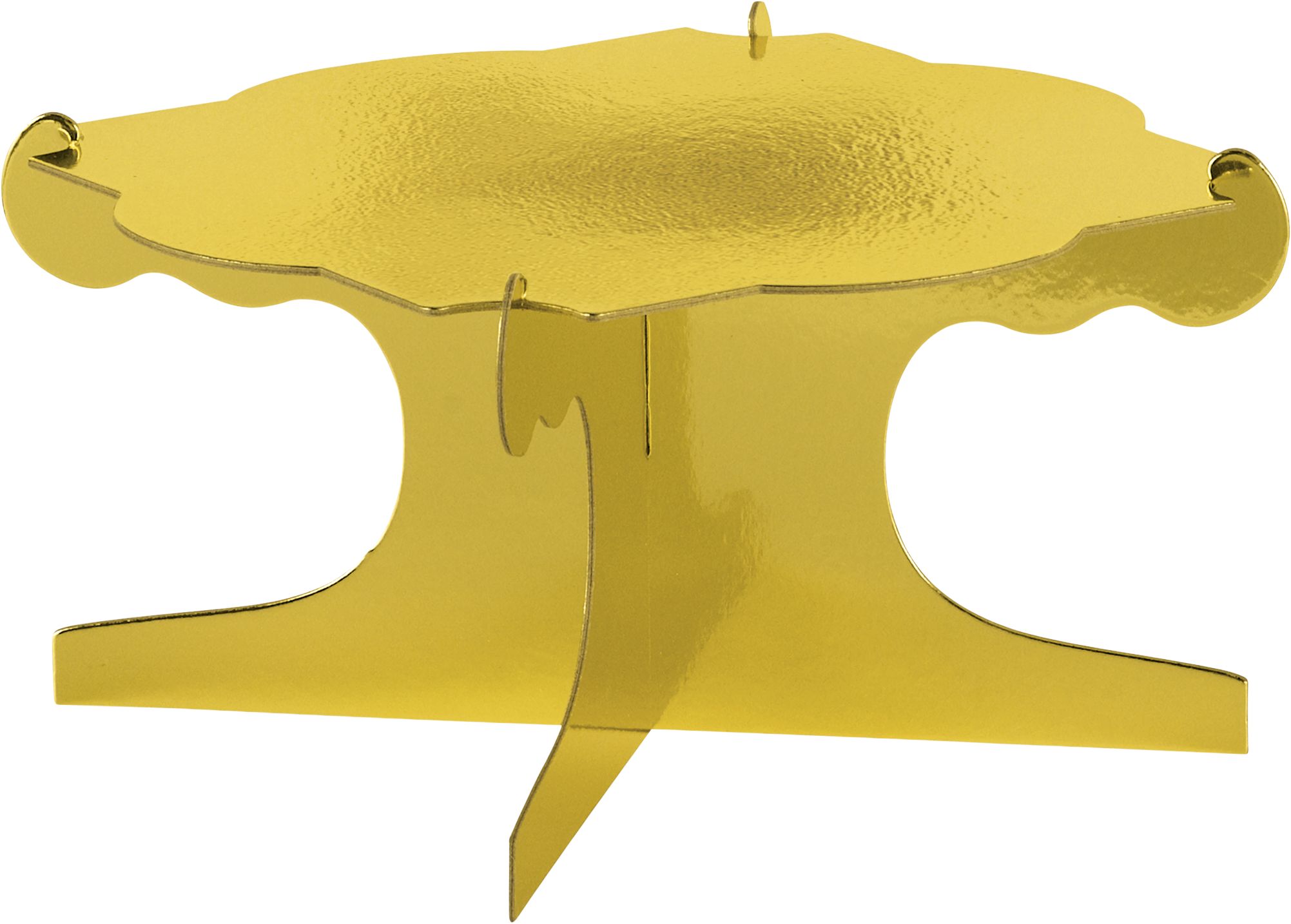 Sweet Treats Display Stands, Metallic Gold, 3-pk | Party City