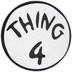 Dr. Seuss Thing 1 to Thing 9 Iron-On Patches, Adult, 9-pc | Party City