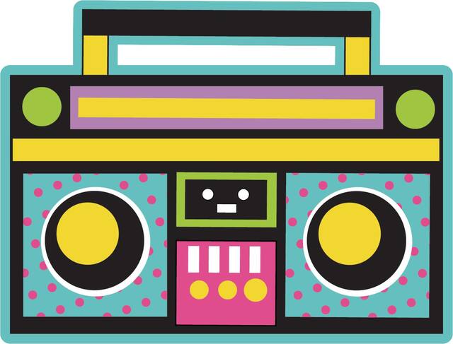 Awesome 80s Cutouts, 30-pc | Party City