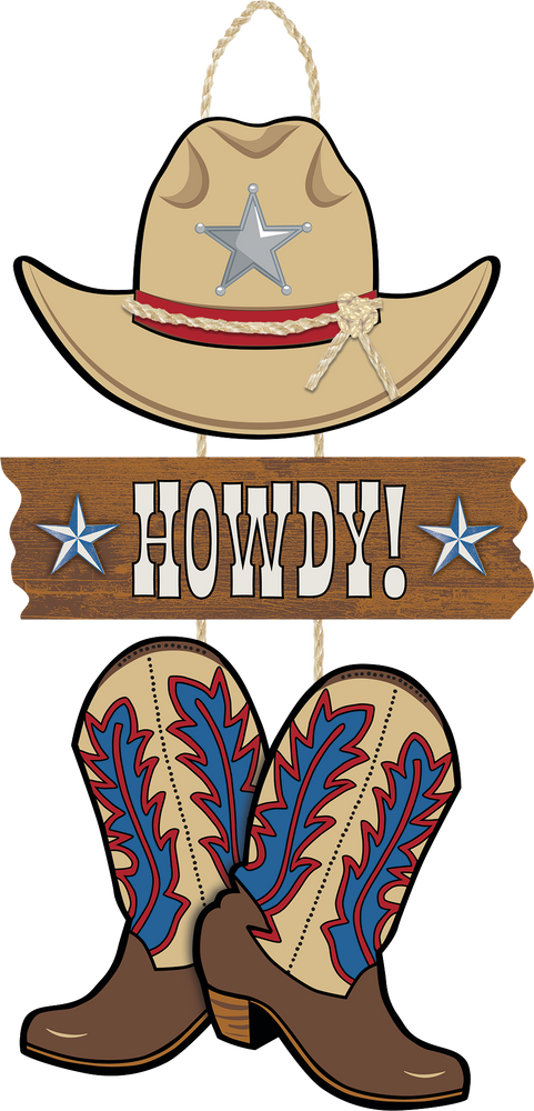 Yeehaw Western Howdy Stacked Sign | Canadian Tire