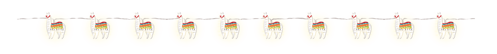 Llama LED String Lights | Party City