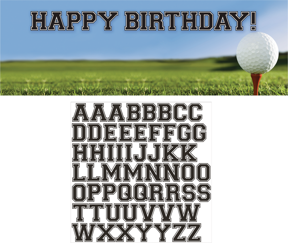 Golf Personalized Banner | Party City