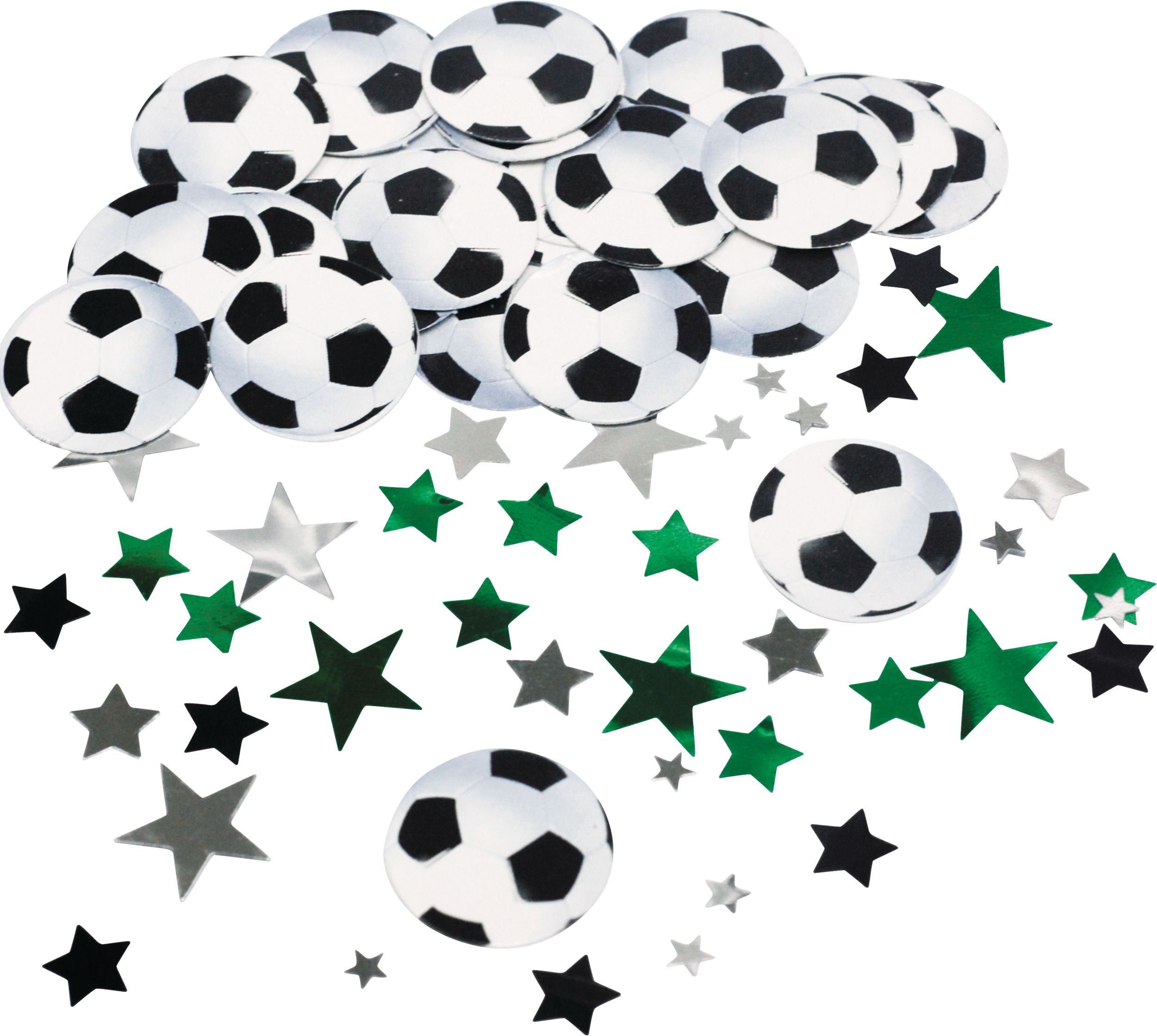 Confettis ballon de soccer | Party City