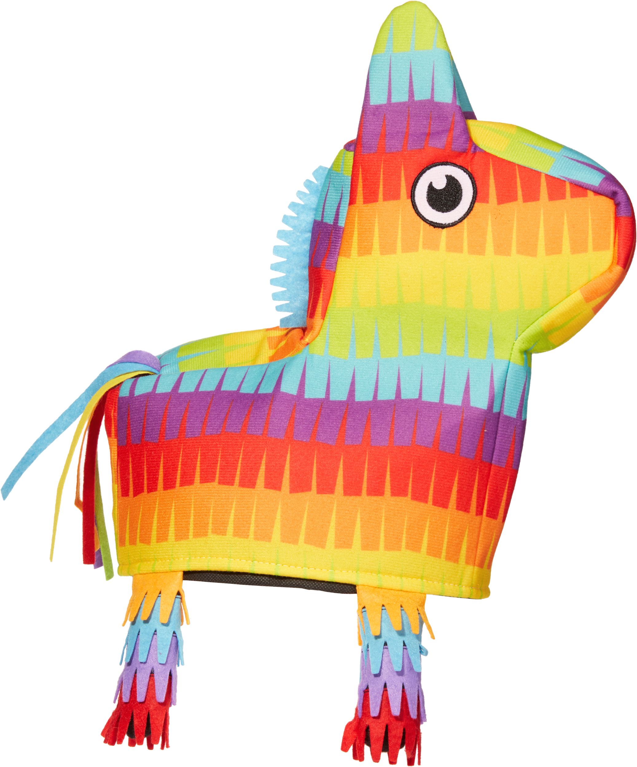 Rainbow Donkey Pinata Hat | Party City