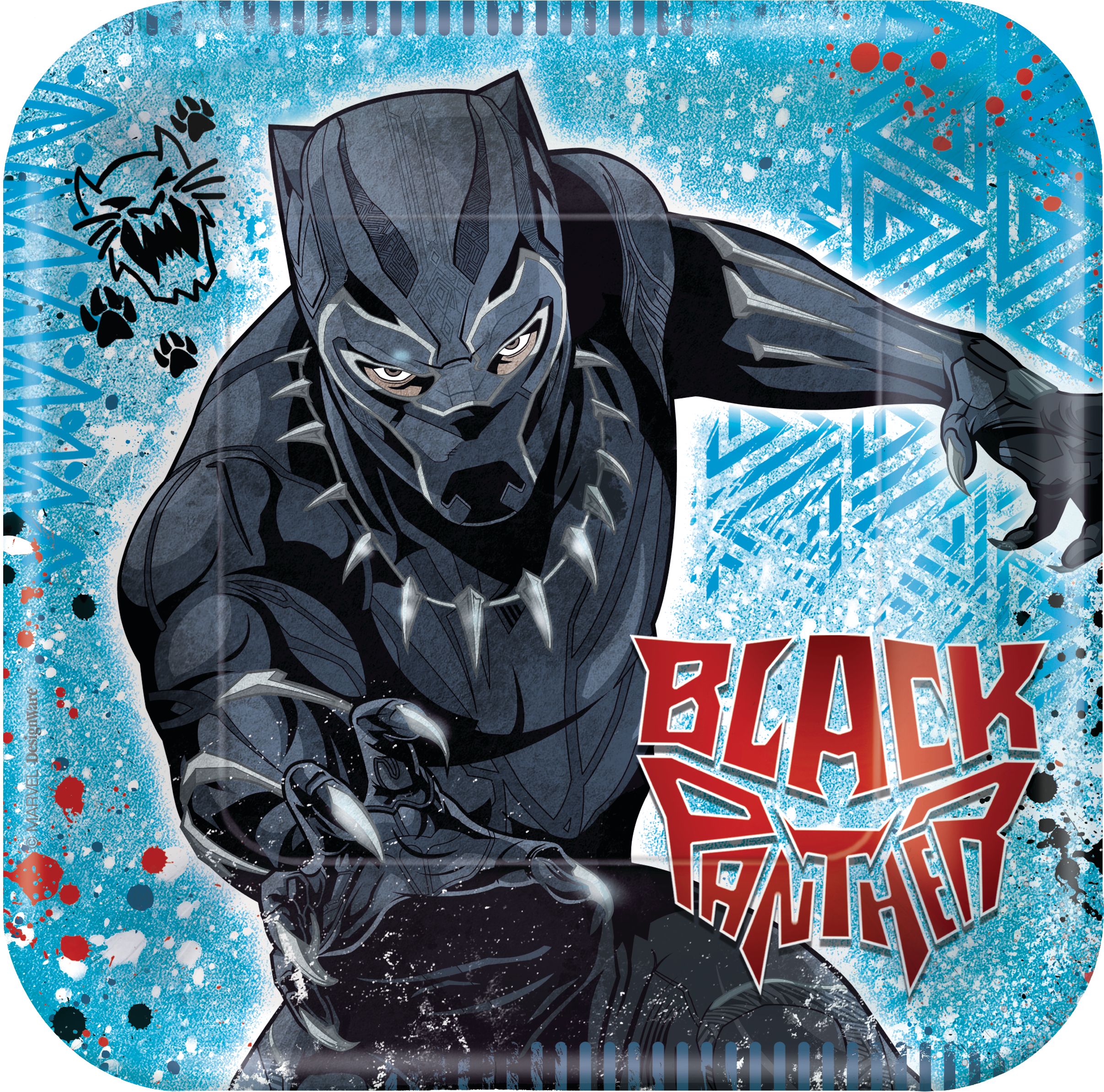 Black Panther Birthday Party Dessert Plates, 7-in, 8-pc | Canadian Tire