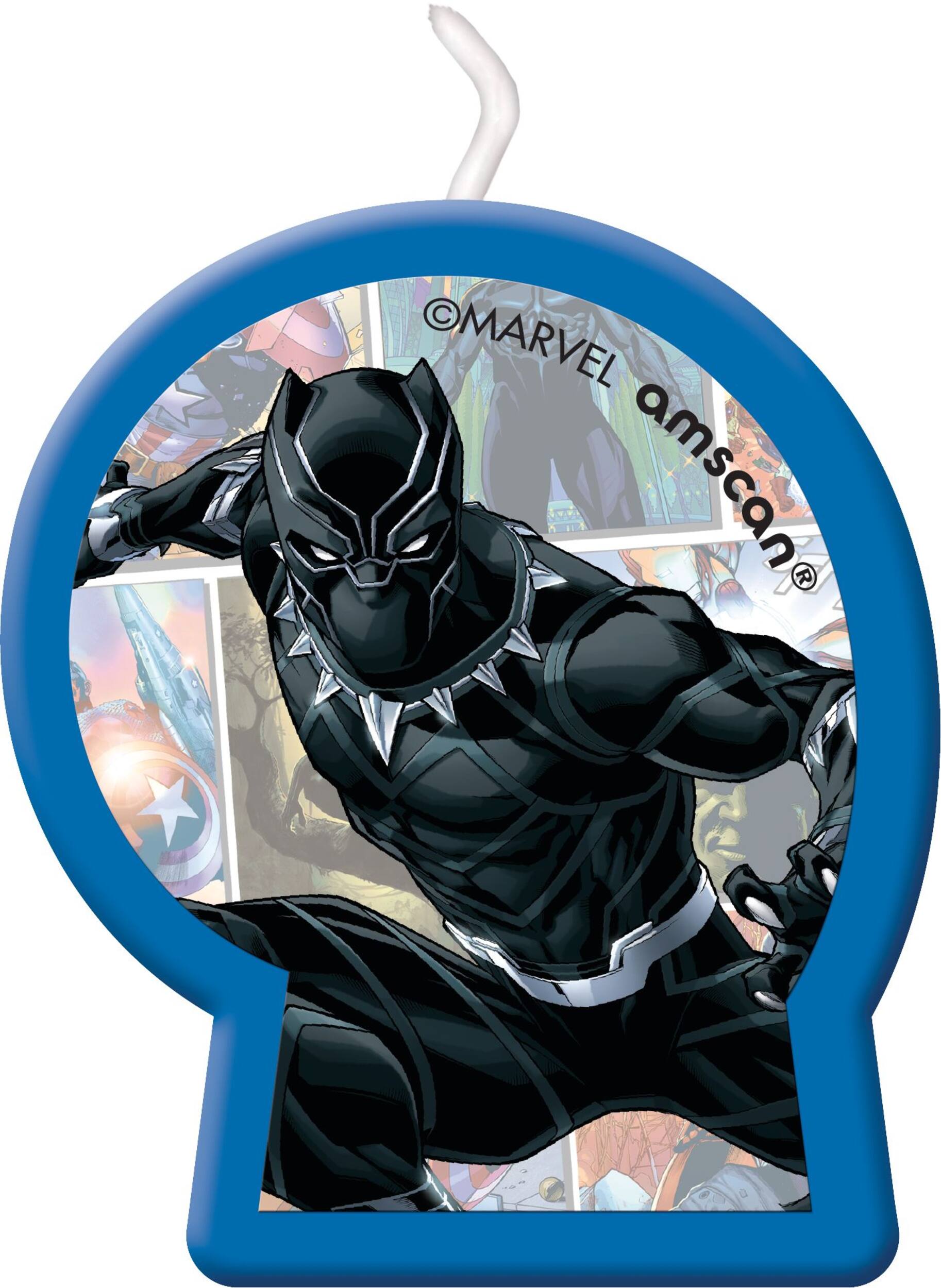 Disney Marvel Avengers "Happy Birthday" Hulk/Iron Man/Black Panther Wax ...