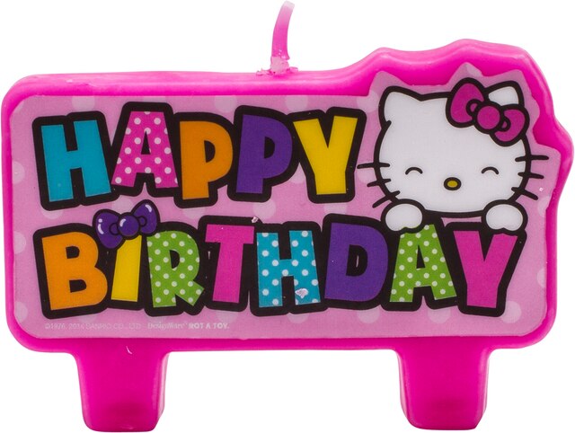 Hello Kitty Rainbow Birthday Candles, 4-pc | Party City