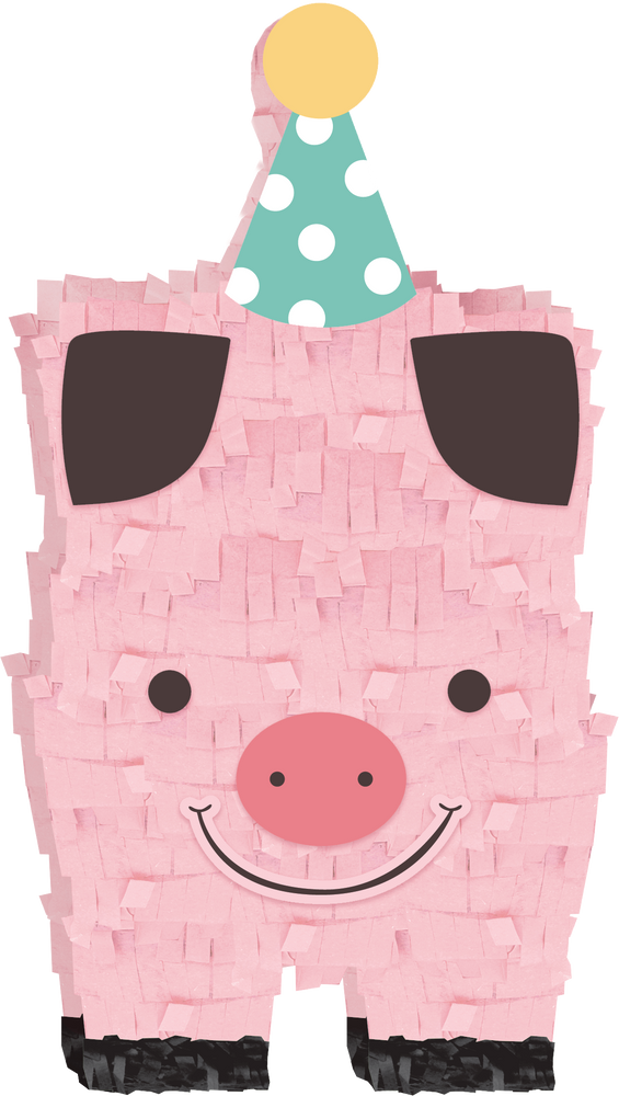 Friendly Farm Pig Birthday Party Mini Pinata Decoration | Canadian Tire