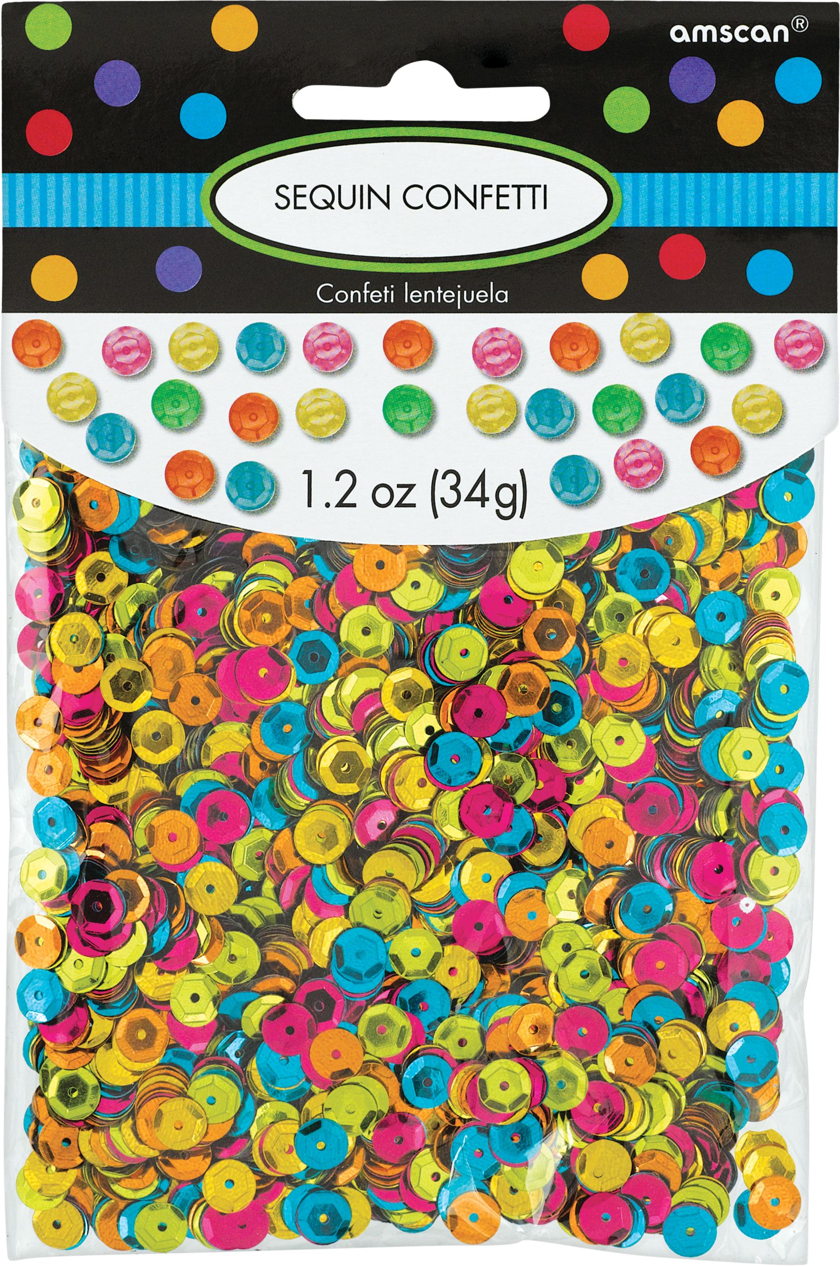 Multicolour Sequin Confetti | Party City