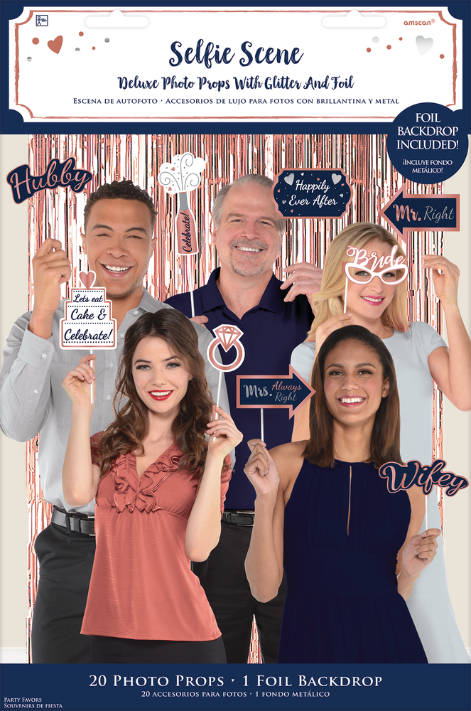 Navy Love Photo Booth Kit with Props, 21-pc | Canadian Tire