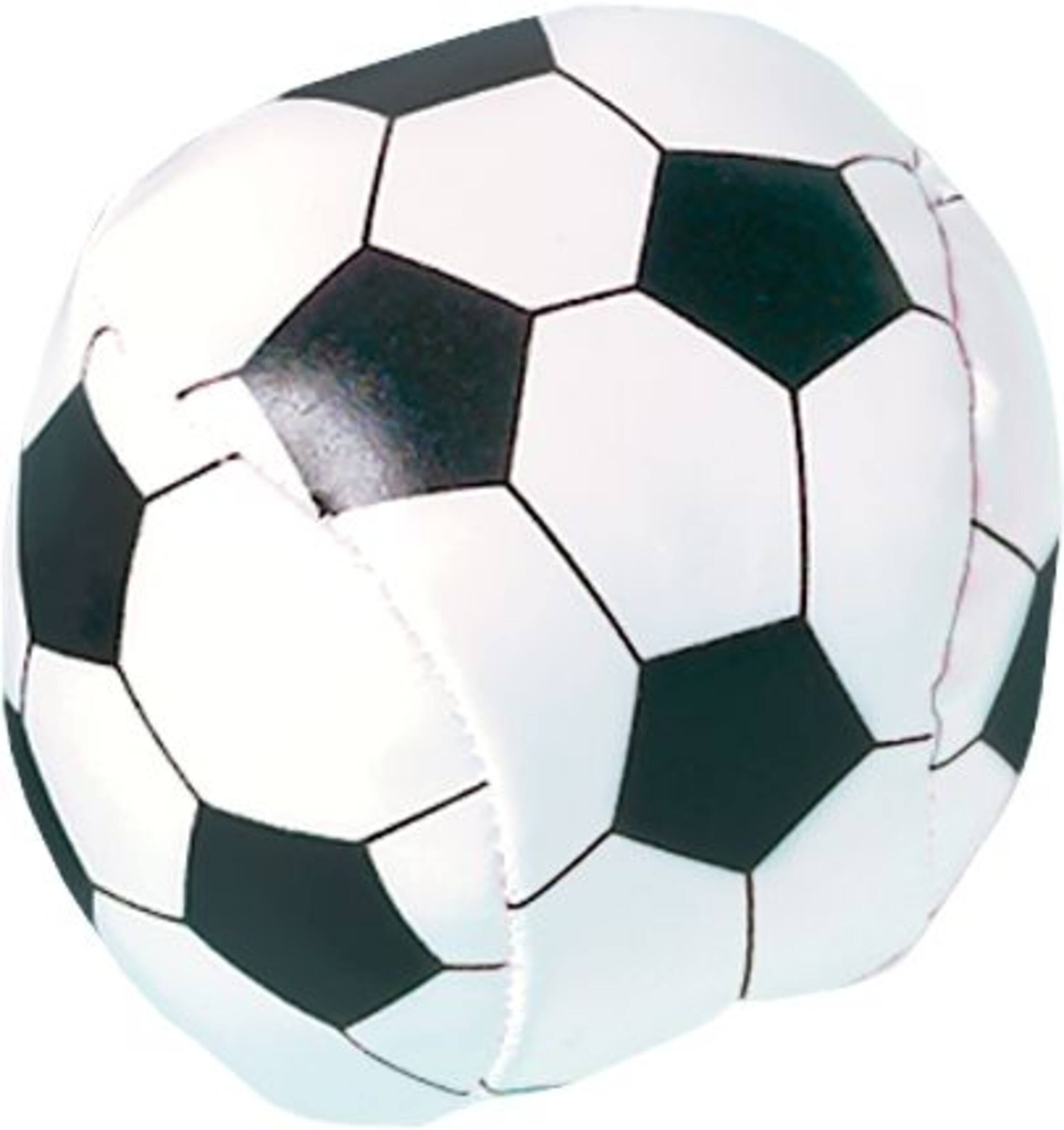 Soft Soccer Ball Toy Favours, Black/White, 8-pk, for Birthday/Sports ...