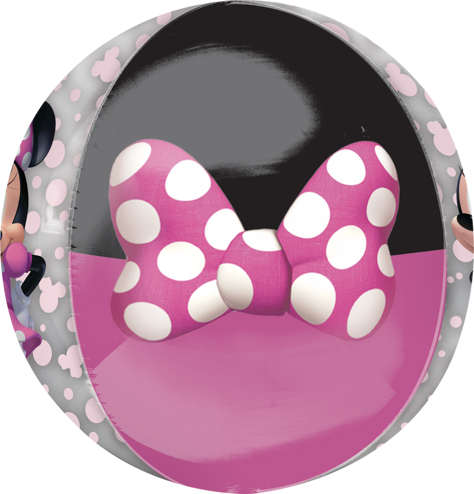 Minnie Mouse Orbz Foil Balloon for Birthday Party, Helium Inflation ...