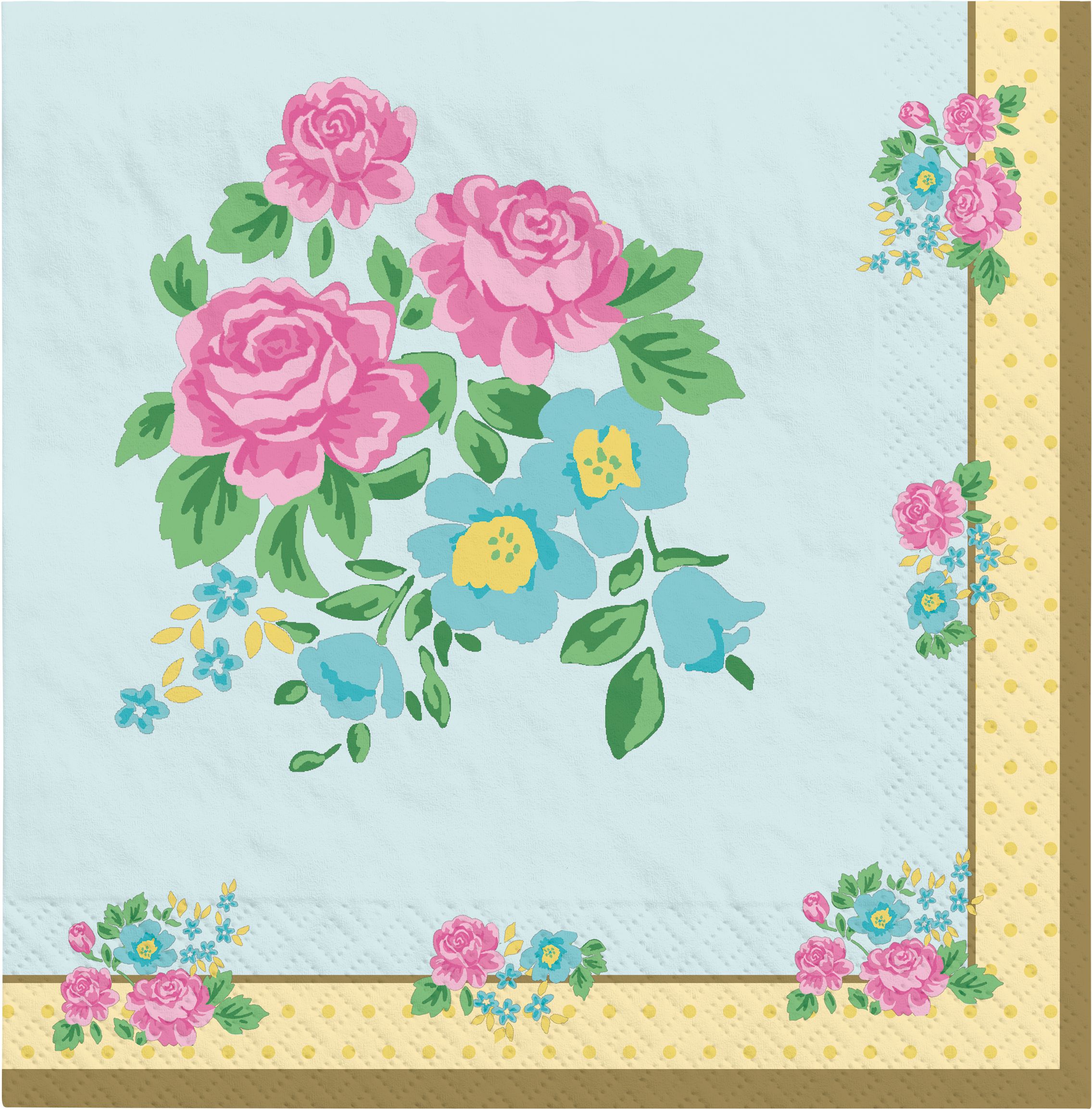 Tea Party Lunch Napkin, 16-ct | Canadian Tire