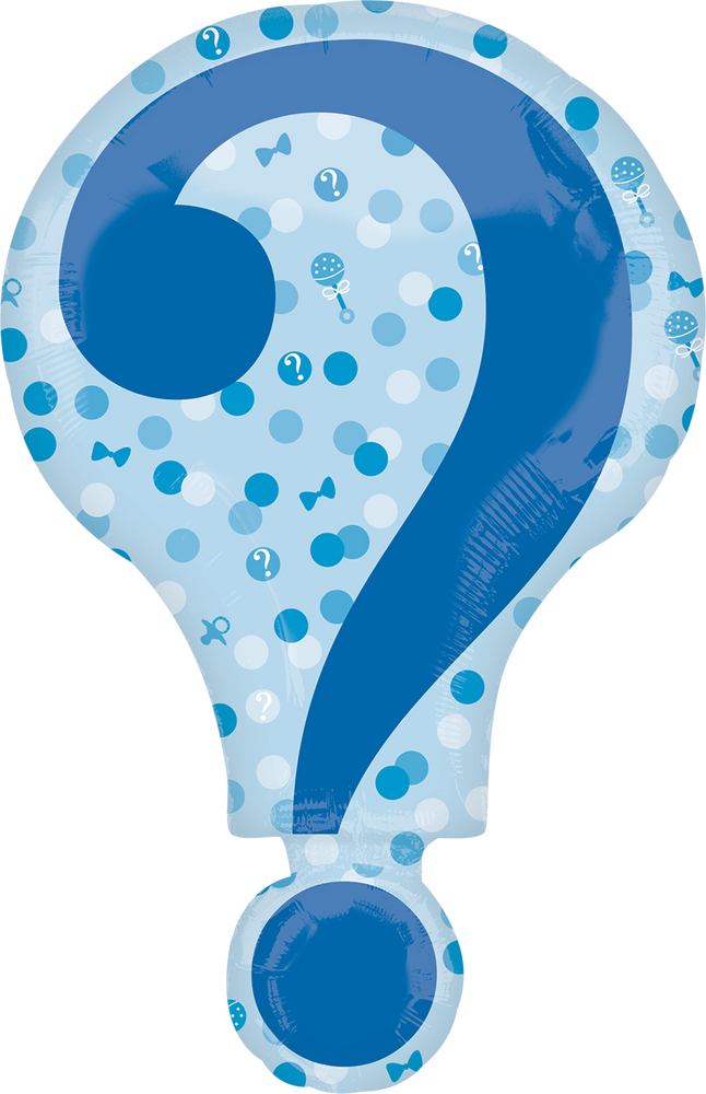 Question Mark Gender Reveal Balloon, 28-in | Canadian Tire