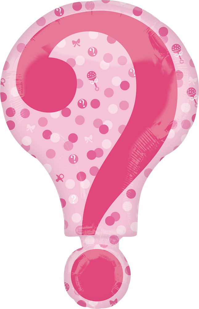 Question Mark Gender Reveal Balloon, 28-in | Canadian Tire
