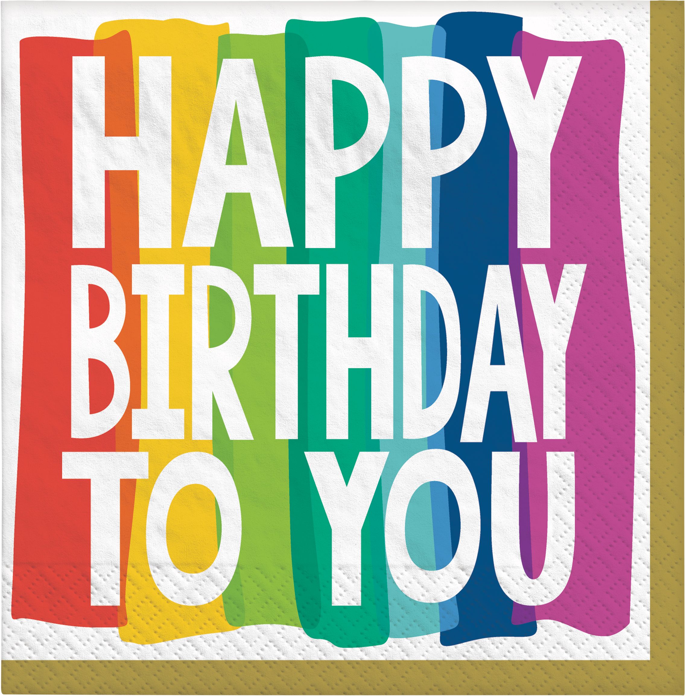 Rainbow Wish Lunch Napkin, 36-ct | Party City